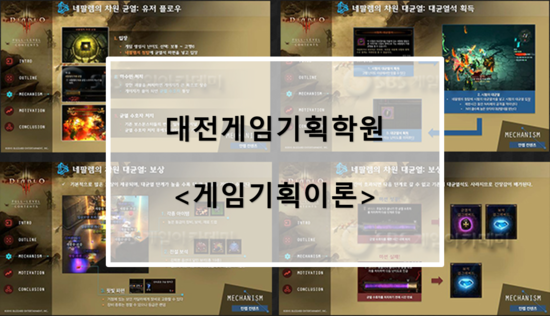 대전게임기획학원 게임기획서 예시자료 네이버 포스트